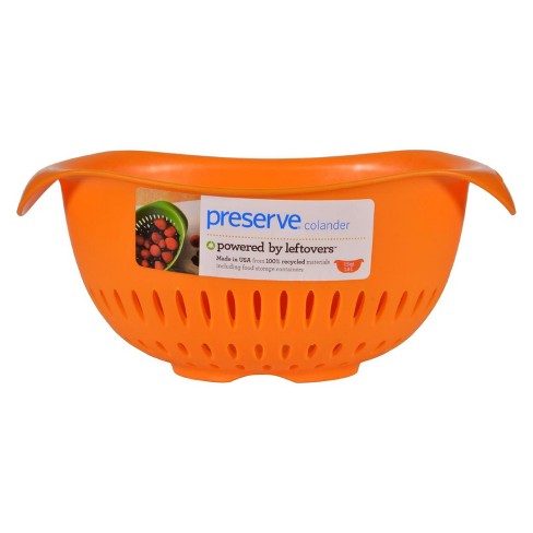 Preserve Orange Small Colander 1.5 Quart- 1 Ct : Target