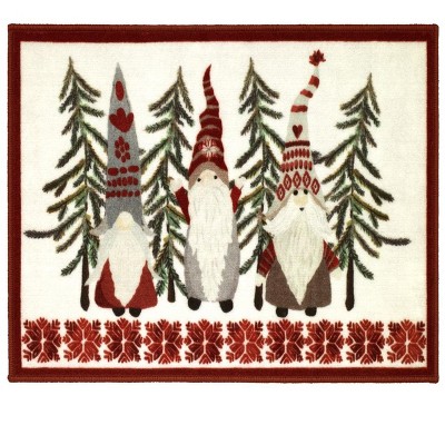 Avanti Linens Christmas Gnomes Rug - 20" X 30" : Target