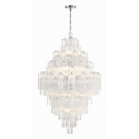 Crystorama Lighting Addis 20 - Light Chandelier In Polished Chrome : Target