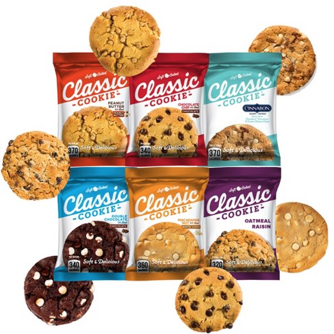 Classic Cookie Soft Baked Cookies, 8 Individually Wrapped Cookies Per ...