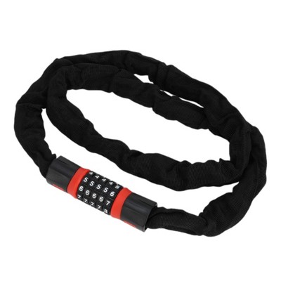 Unique Bargains Security Chain Combination Padlock Resettable 5 Digit ...