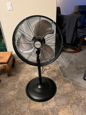 Hurricane Pro Series 20 Inch 3 Speed Industrial Heavy Duty Metal High ...