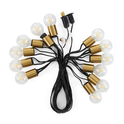 Novelty Lights G50 Warm White Led Globe Outdoor String Lights With 25 ...