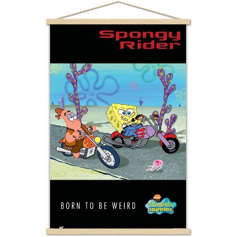 Trends International Nickelodeon Spongebob - Biker Magnetic Framed Wall ...