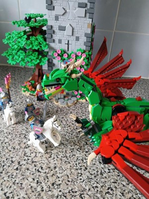 Lego Creator 3 In 1 Medieval Dragon Building Toy With 3 Options Sea ...