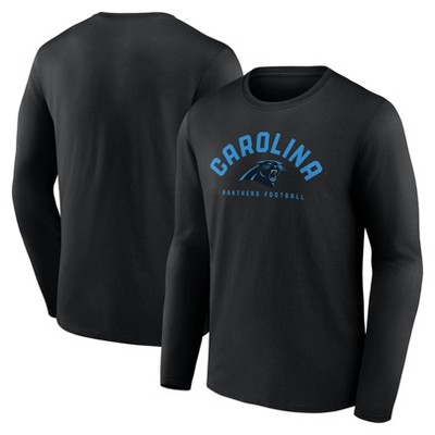 Nfl Carolina Panthers Men's Core Long Sleeve T-shirt - L : Target