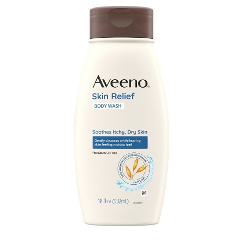 Aveeno Skin Relief Unscented Body Wash For Sensitive Skin - 18 Fl Oz ...