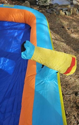Banzai Splash ’n’ Blast Water Slide, Heavy Duty Inflatable Backyard ...