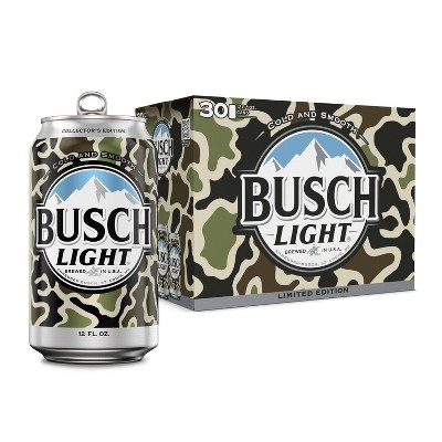 Busch Light - 30pk/12 Fl Oz Cans : Target