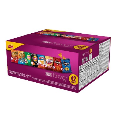 Frito Lay Flavor Mix 42ct : Target