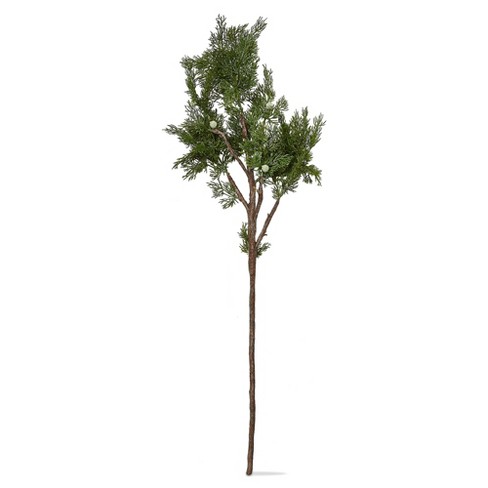Tagltd Green Juniper Artificial Spray 35.8h Inch : Target
