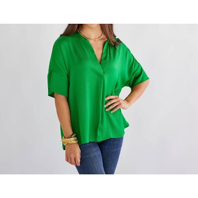 Women's Elizabeth Top - Caryn Lawn : Target