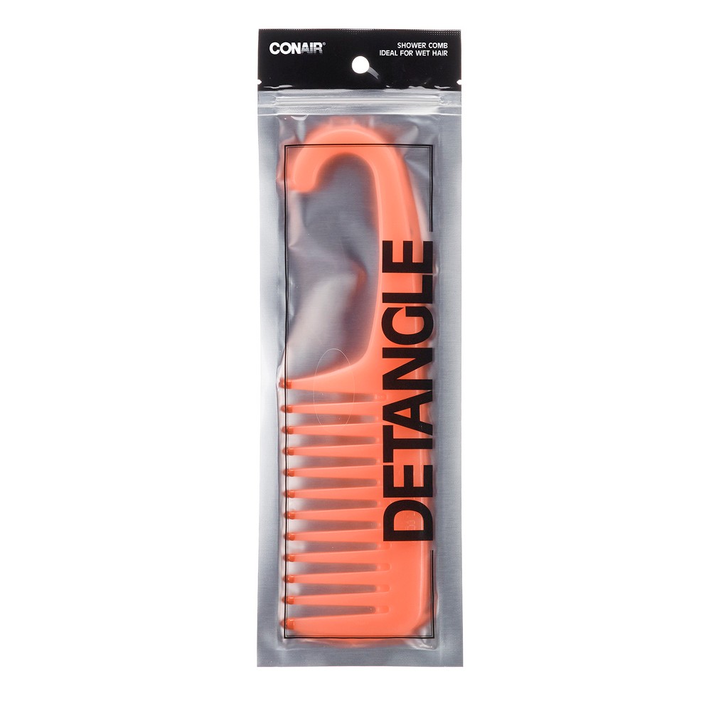 UPC 074108133854 - Conair Detangle & Smooth Hanging Shower Hair Comb ...