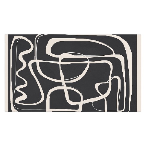 Nadja Modern Minimalist One Line Art Tablecloth - Deny Designs : Target