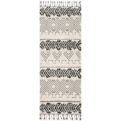 Nuloom Michelle Diamond Trellis Tassel Kitchen Runner Rug - Hallway ...