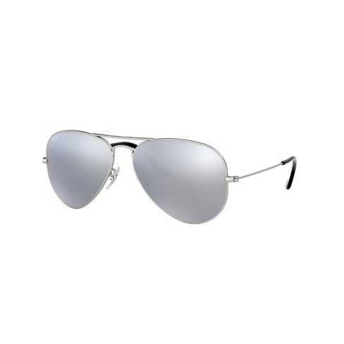 Ray-ban Rb3025 58mm Aviator Adult Pilot Sunglasses Polarized Dark Grey ...
