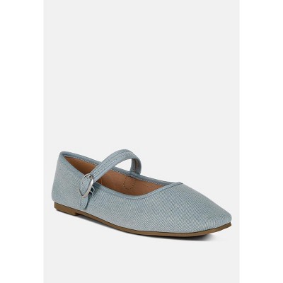 Iker Classic Denim Pin Buckle Ballerinas : Target