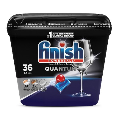 Finish Quantum Dishwasher Detergent Tablets - 36ct : Target