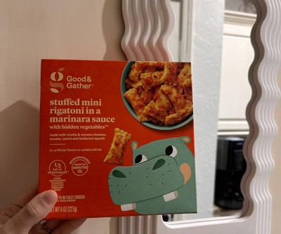 Frozen Stuffed Mini Rigatoni In A Marinara Sauce -with Hidden ...