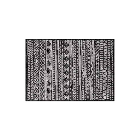 World Rug Gallery Contemporary Geometric Bohemian Textured Flat Weave ...