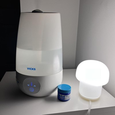 Vicks Filter Free Plus Cool Mist Ultrasonic Humidifier - 1.2gal : Target
