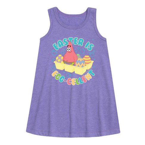 Spongebob Squarepants Easter Is Egg - Purple - Large : Target