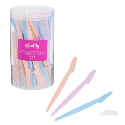 Glamlily 60 Pack Dermaplaning Tool For Facial Hair Removal For Women ...