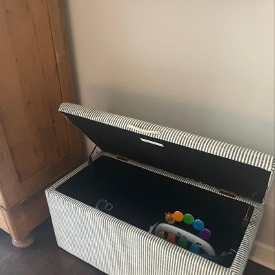 Lynwood Cube Bench Ticking Striped (fa) - Threshold™ Designed With ...