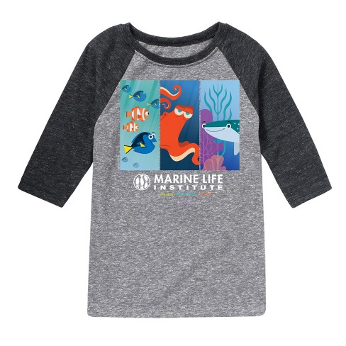 Boys' Disney Marine Life Institute - Athletic Heather/heather Black ...