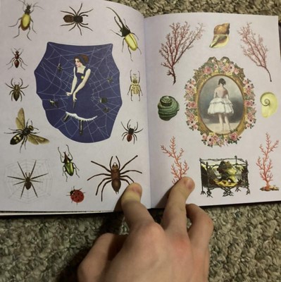 The Antiquarian Sticker Book: Imaginarium - By Odd Dot (hardcover) : Target