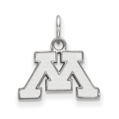 Black Bow Jewelry Sterling Silver Minnesota Golden Gophers Ncaa Extra ...