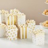 Sparkle And Bash 102 Pack Bulk Gold Foil 20oz Mini Popcorn Boxes For ...