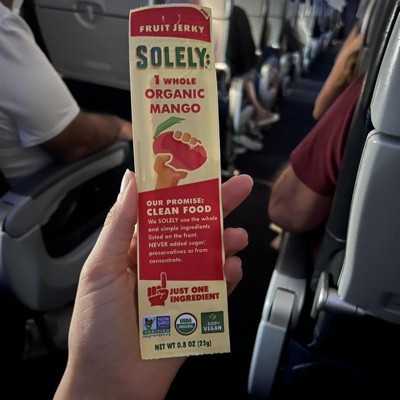 Solely Organic Mango Fruit Jerky - 0.8oz : Target