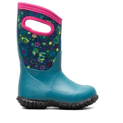 Bogs York Neon Unicorn Kids Waterproof 3 Season Boots : Target