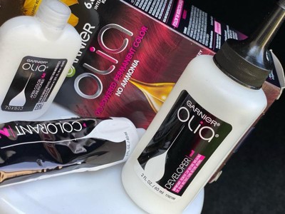 Garnier Olia Oil Powered Permanent Hair Color - Intense Red 6.65 - 1 Fl ...