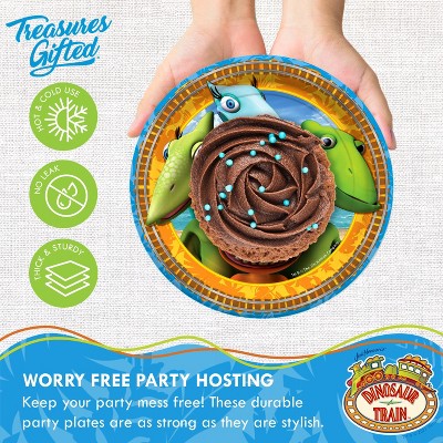 Treasures Gifted Dinosaur Train Plates 7in - Dinosaur Train Party ...