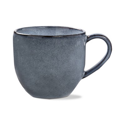 Tag Logan Collection Stoneware Soup Mug With Lid Light Blue 24 Oz. : Target