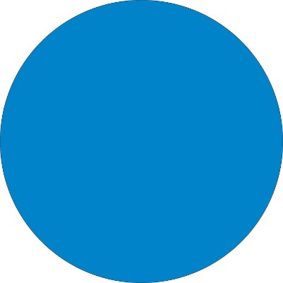 Tape Logic Inventory Circle Labels 1" Light Blue 500/roll Dl611c : Target