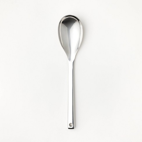 Stainless Steel Solid Spoon Silver - Figmint™: Cooking Utensil ...