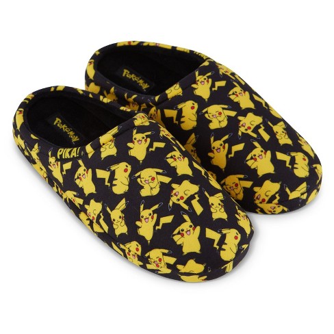 Mens Pokemon Pikachu Clog Slippers - Mens Classic Pikachu Slip On Clog ...