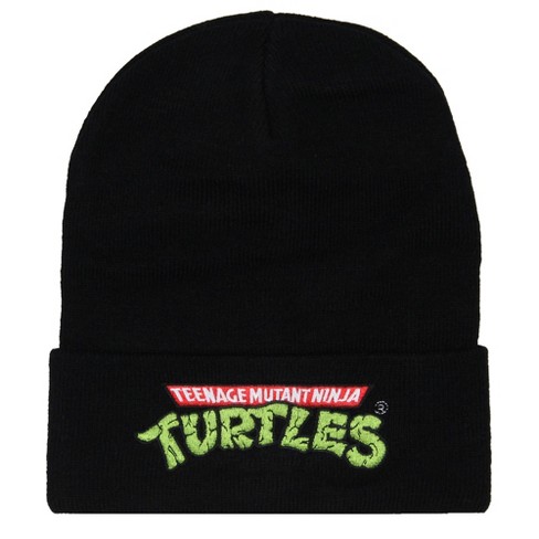 Teenage Mutant Ninja Turtles Hat Beanie Embroidered Classic Logo Knit ...