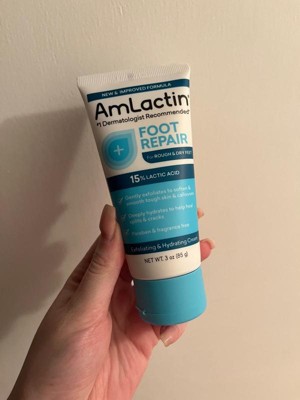 Amlactin Foot Repair Foot Cream Therapy Aha Cream Unscented - 3oz : Target