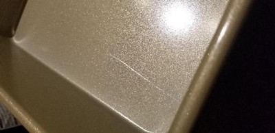 8" Nonstick Aluminized Steel Square Baking Pan Gold - Figmint™ : Target