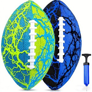 Jasonwell Waterproof Inflatable Footballs - 2-Pack Pool & Beach ...