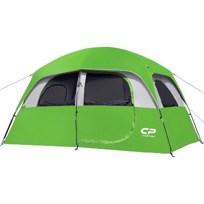 Sugift 6-person Family Camping Tent, Green : Target