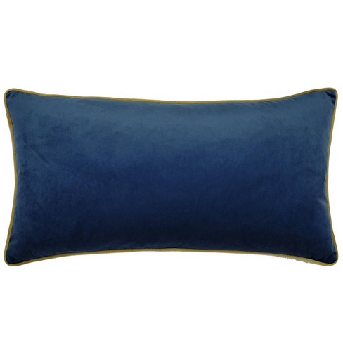 14"x26" Oversized Chelsea Tricolor Lumbar Throw Pillow Blue - Edie@home ...