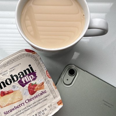 Chobani Flip Strawberry Cheesecake Low Fat Greek Yogurt - 4.5oz : Target
