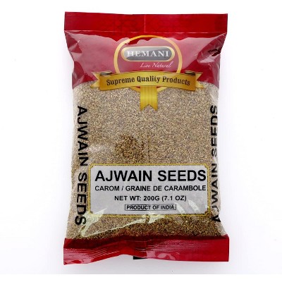 Carom Seed - Ajwain Seeds 200g (7.1 Oz) - For Cooking & Ayurvedic ...