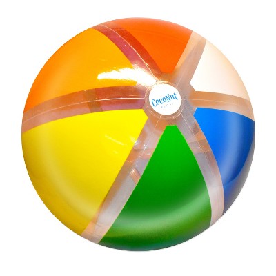 Coconut Outdoor Rae Dunn Jumbo Beach Ball (2-pack) : Target