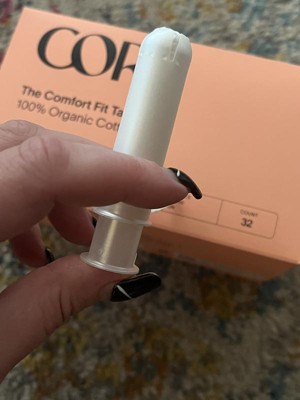 Cora Organic Cotton Tampons Mix Pack - Light/regular/super Absorbency ...